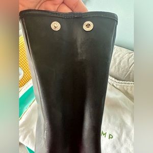 Longchamp | Bags | Longchamp Matte Black Leather Roseau Made In France ...